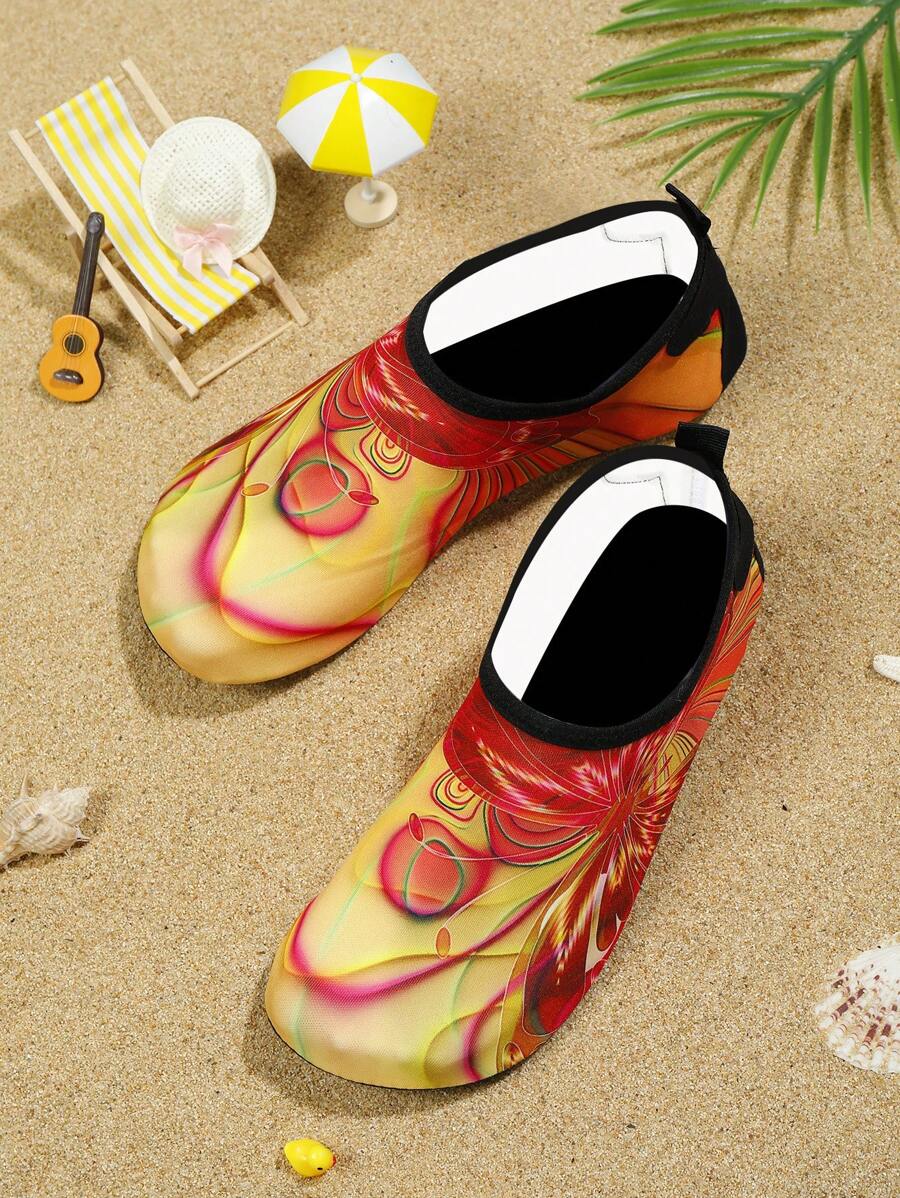 Women's Beach Socks 20-25, New Summer 2025 Model, 3D Unisex Water Park ...