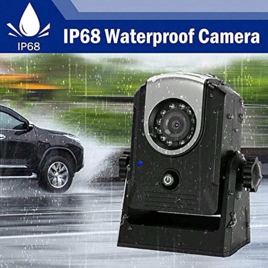 Wireless Backup Reversing Camera WiFi Dash Camera IP68 Waterproof IR ...