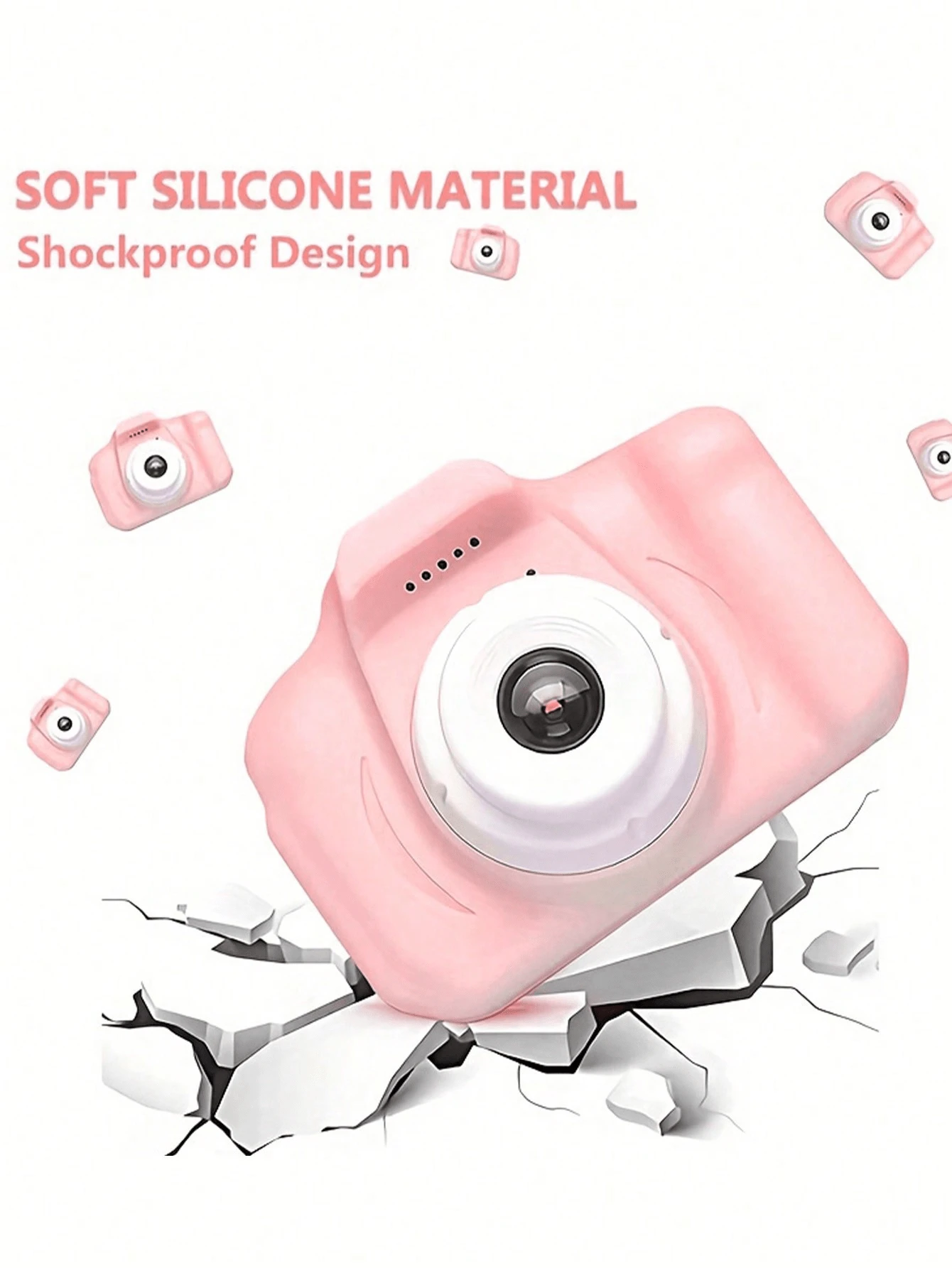 Pc Student Digital Camera, Rechargeable Camera With 2 Inch Screen ...