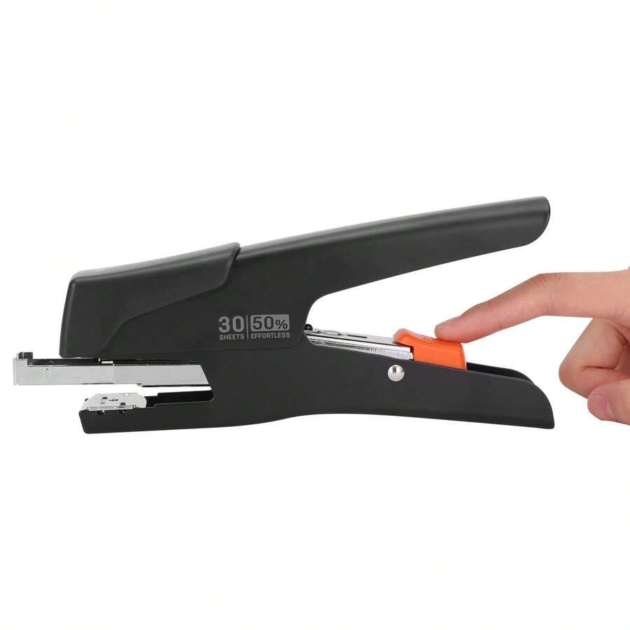 deli Delicate Handheld Stapler With No. 12 Staples, Office Supplies ...