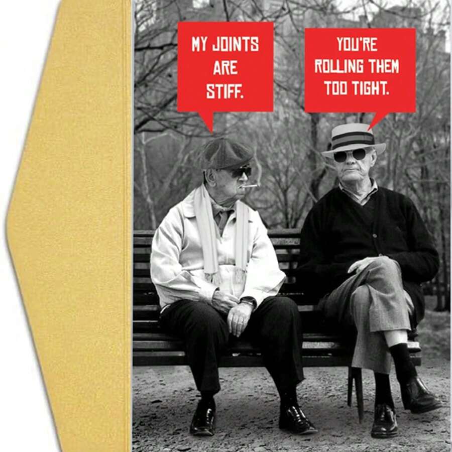 1Pc Funny Birthday Greeting Card With Envelope - Grown-Up Humor, Happy ...