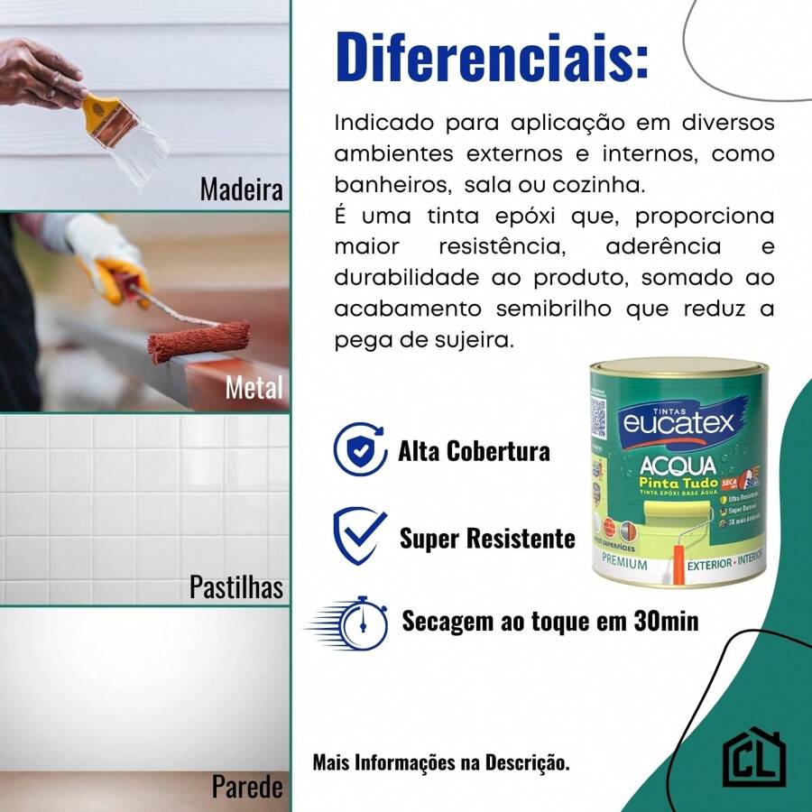 Water-Based Epoxy Paint Kit For Bathroom Tiles 900ml + 50ml Plaid And 3 ...