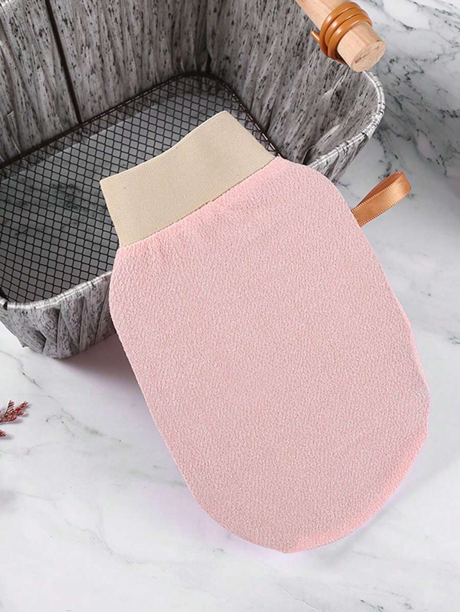 Pink Exfoliating Shower Sponge - -Resistant, Rapid-Drying Exfoliating ...