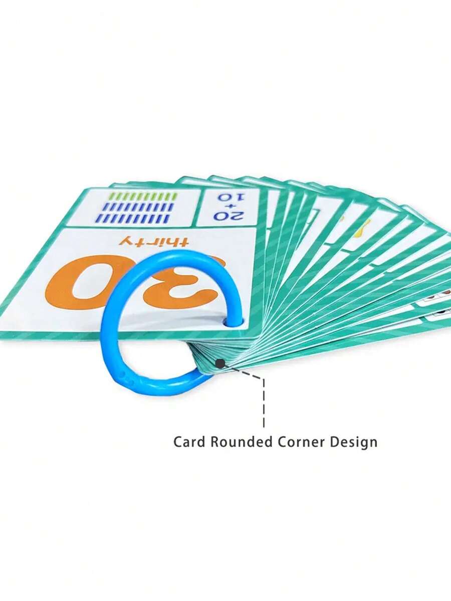1-100 Flashcards To Improve Your Child's Math And English Skills ...