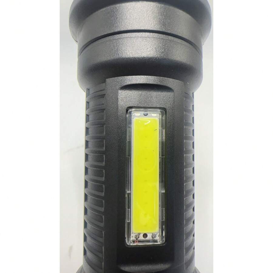 Strong Light Rechargeable Flashlight For Outdoor Patrol, Exploration ...