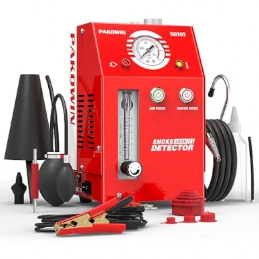 12V Automot Smoke Hine Leak Detector With Pressure Indicator EVAP ...