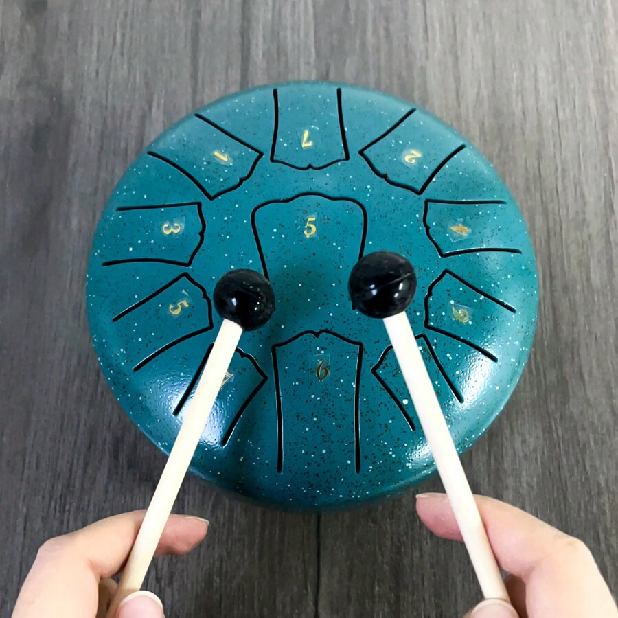 6-Inch 8-Tone Ethereal Drum Healing Meditatie Instrument 6-Inch 11-Tone ...