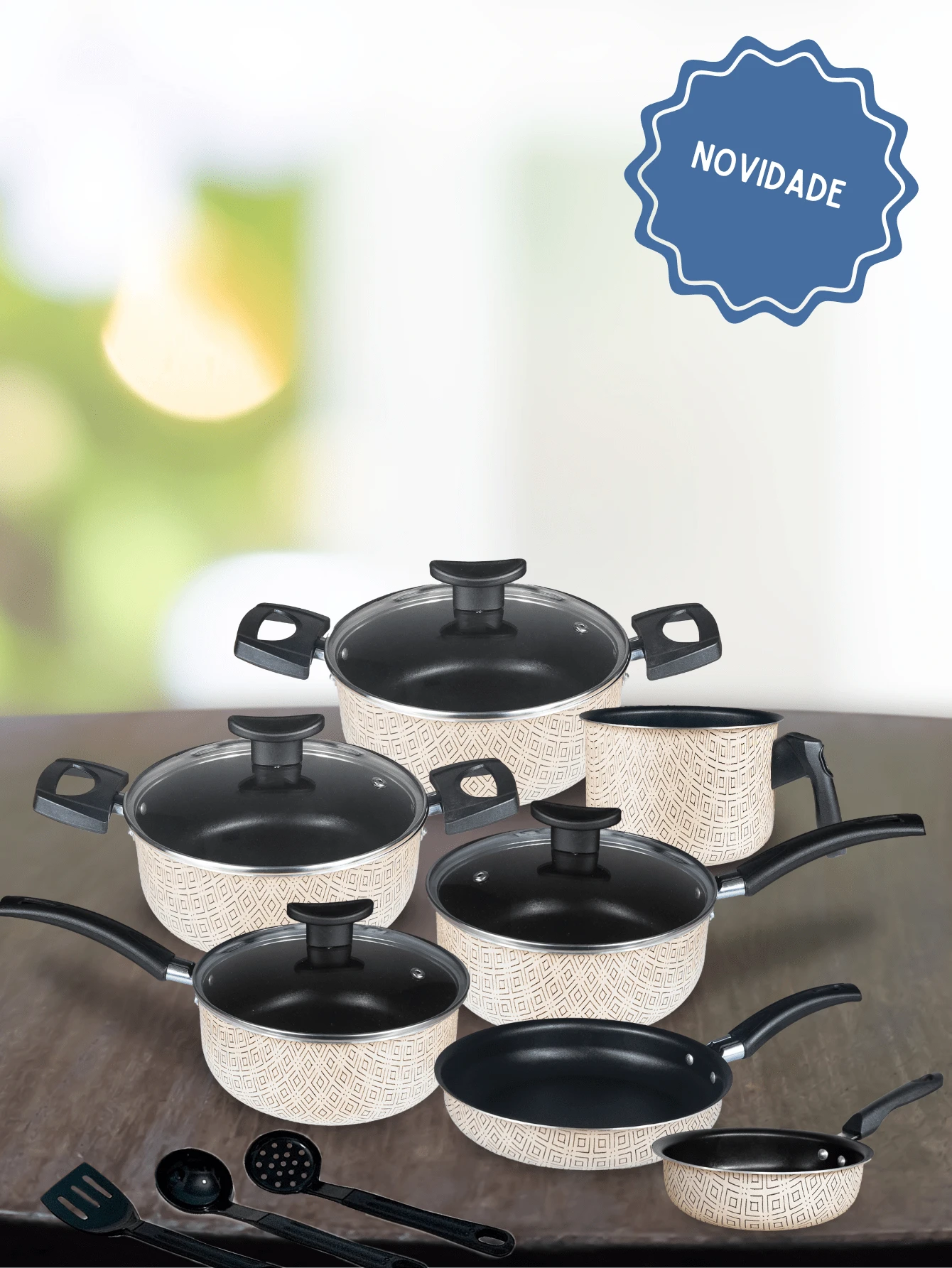 Athens Teflon Cookware Set 10 Pieces Non-Stick Glass Lid | SHEIN USA