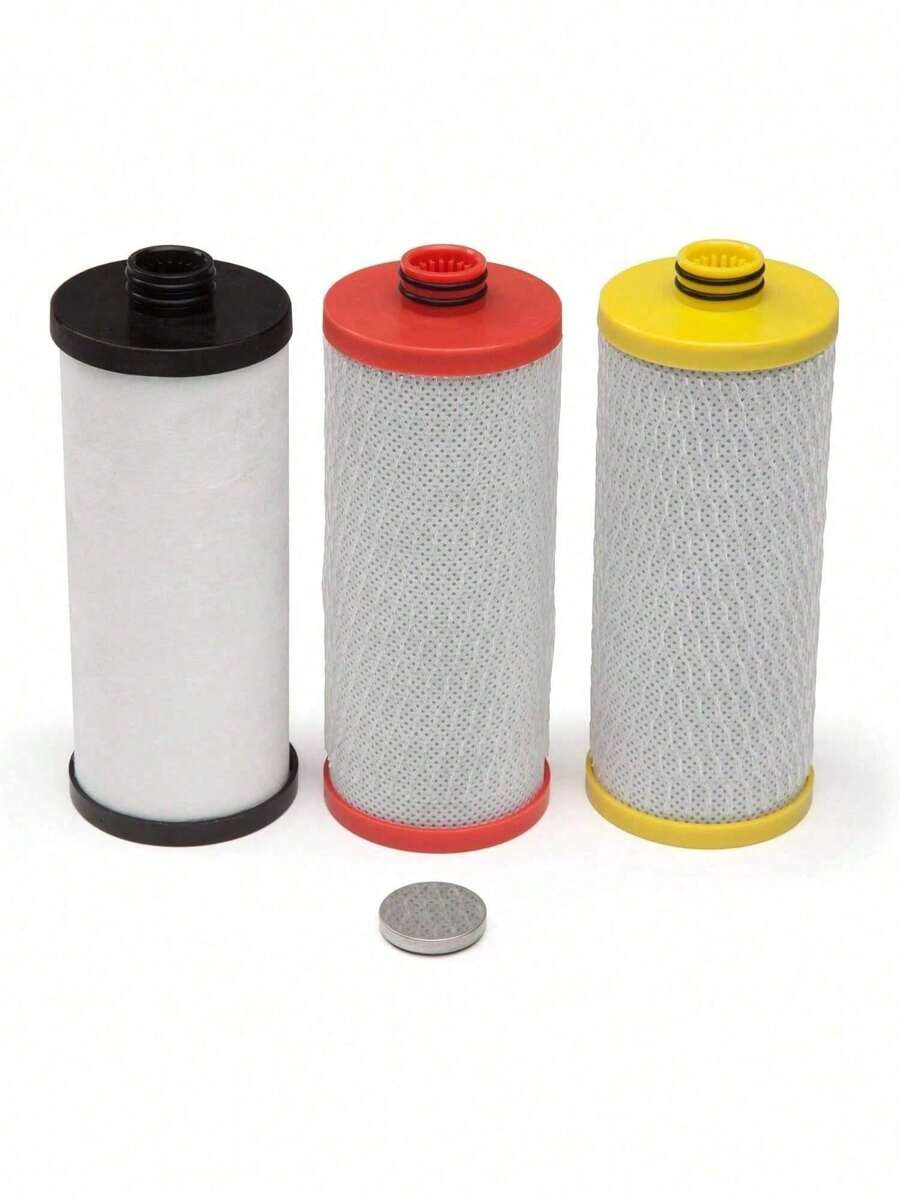 Replacement Filter Cartridges For 3-Stage Under Sink Water Filtration ...