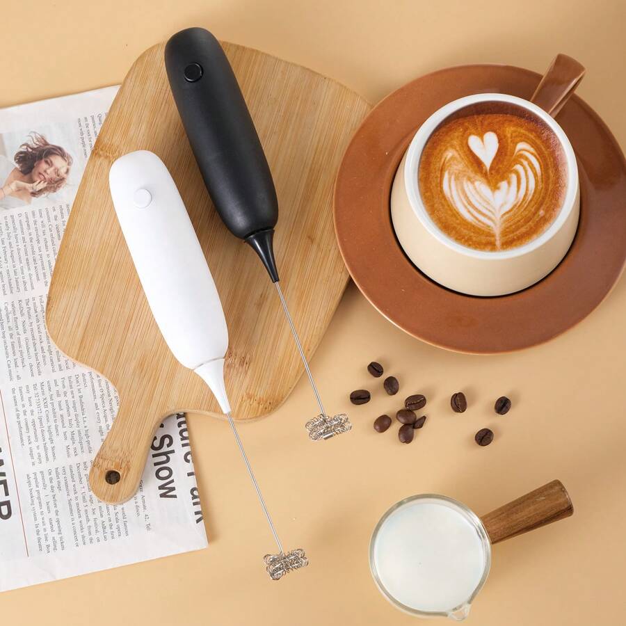 Wireless Milk Beater, Coffee Beater, Electric Blender, Whisk, Handle ...
