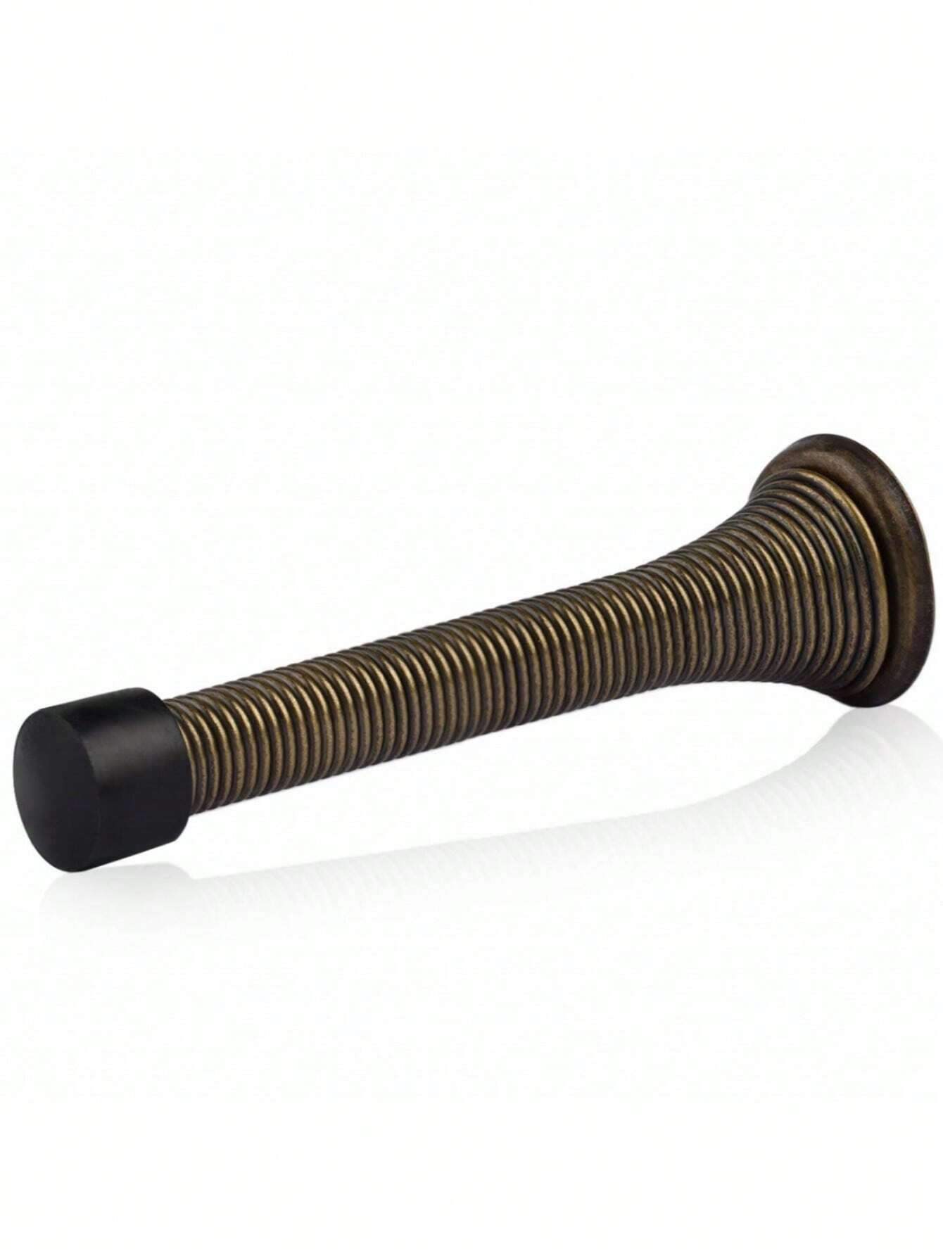 Black Spring Door Stopper, Flexible And Strong Door Stopper, With Low ...