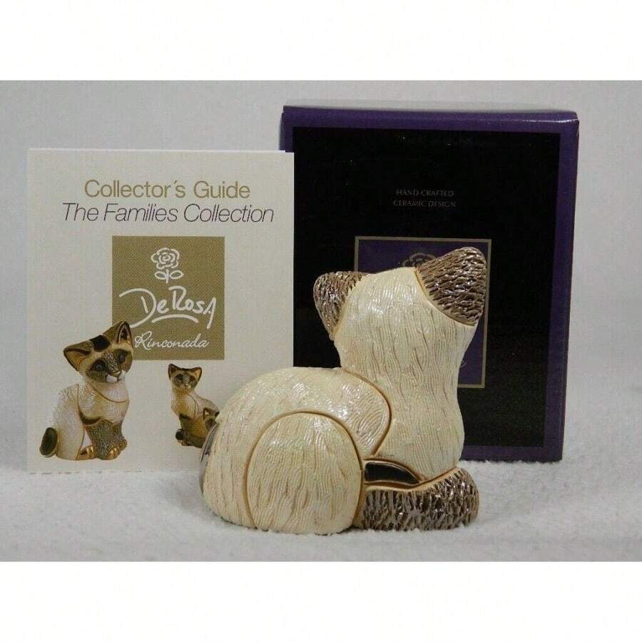 DeRosa Rinconada Family Collection Siamese Kitten Resting - F322B - In ...