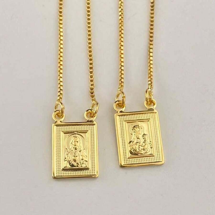 Scapular Frame Sacred Heart Of Jesus And Our Lady | Mode en ligne ...