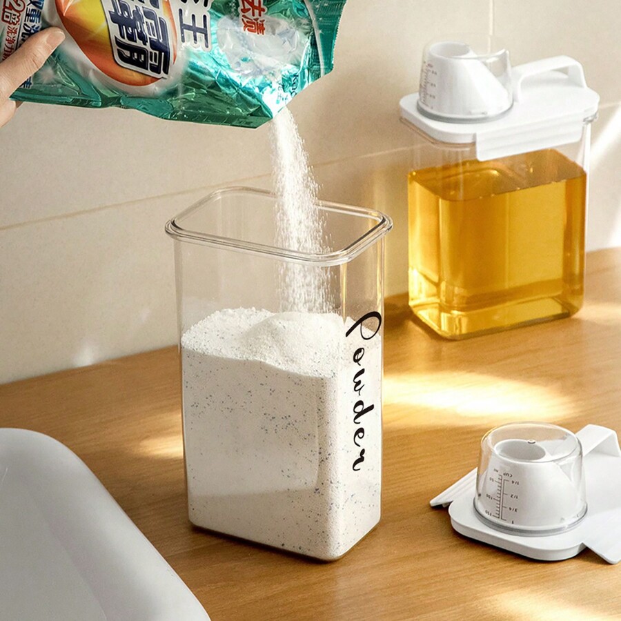 2pcs Laundry Room Storage And Organization Laundry Detergent, Powder ...