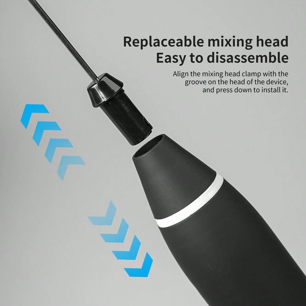 Milk Bubbler, Hand-Held Usb Rechargeable Electric Bubbler, Two ...