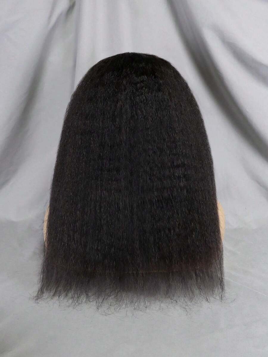 34 Inch Discount 13X4 Front Lace Wig Human Hair Elegant Black Yaki ...