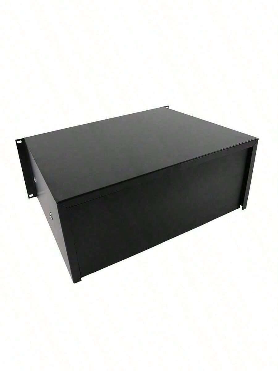 19 Inch Rack Mount 4U Locking Drawer Audio DJ Server Rack Storage ...
