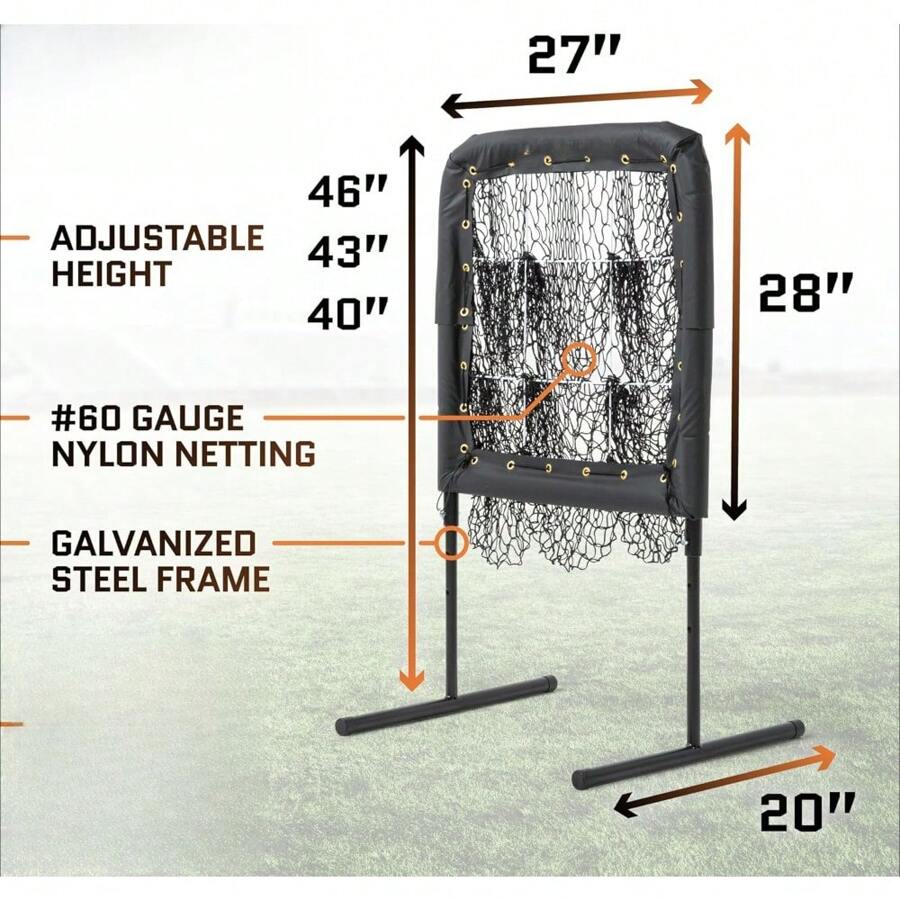 Pitching Net With Strike Zone | Baseball Pitching Trainer | Pitching ...