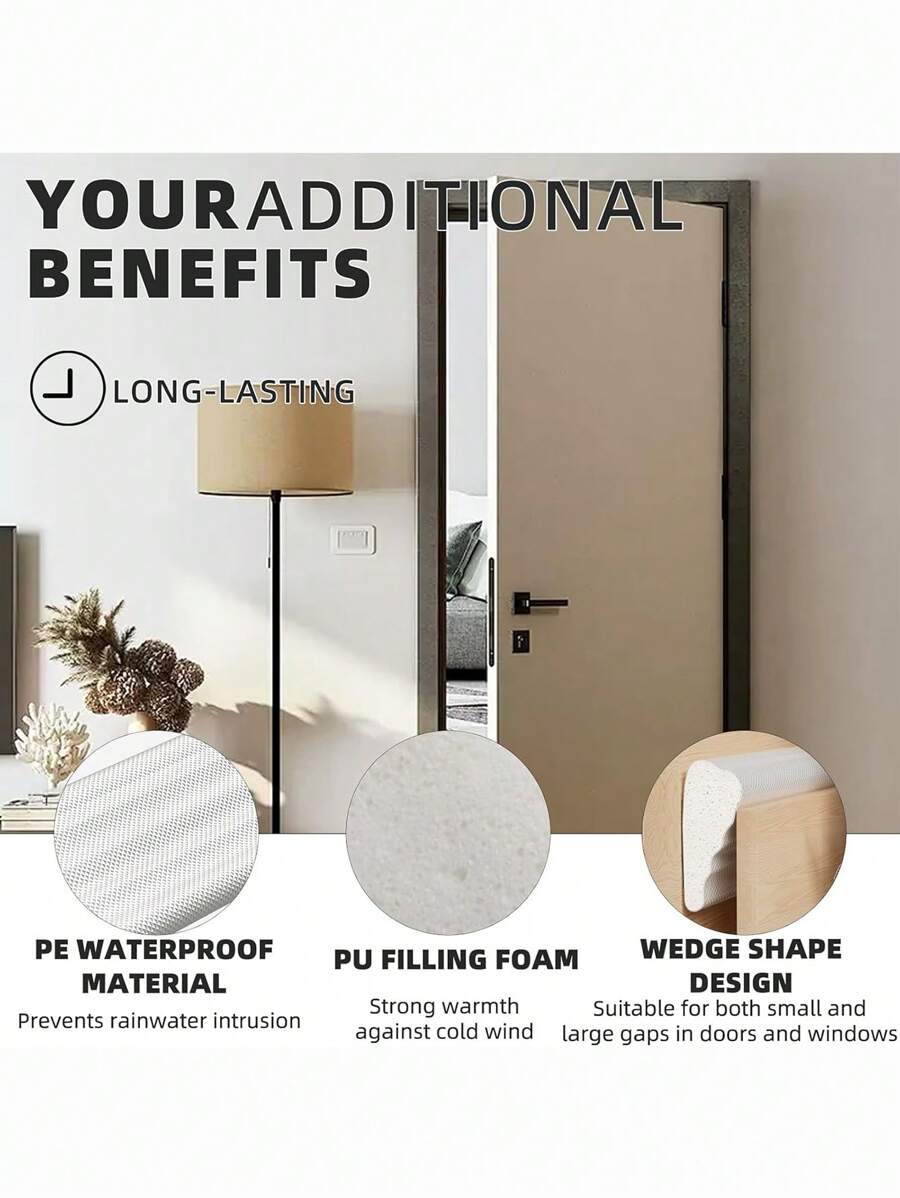 118 Inch Wedge-Shape Weather Stripping Door Seal,Windows And Doors ...