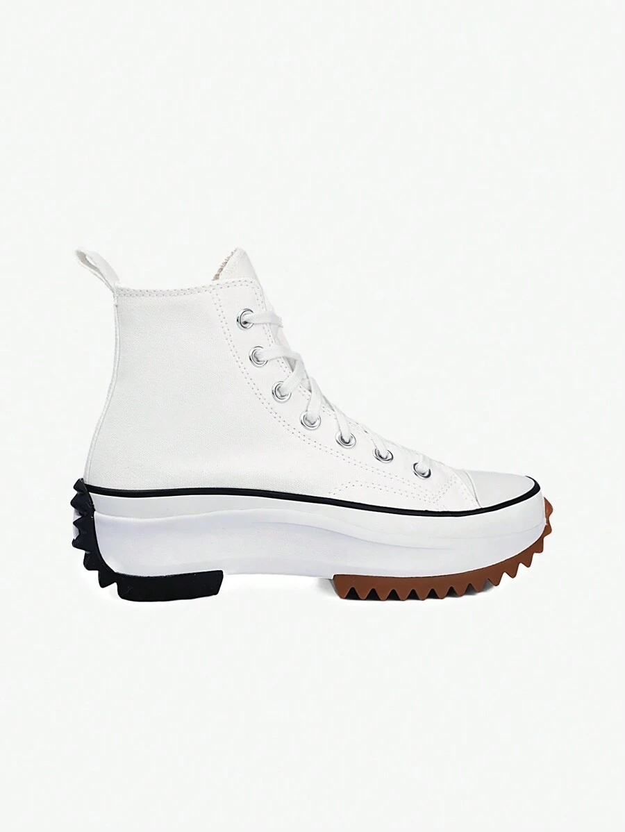 Converse Converse Run Star Hike Hi Blanco/Negro/Goma | Mode de Mujer ...