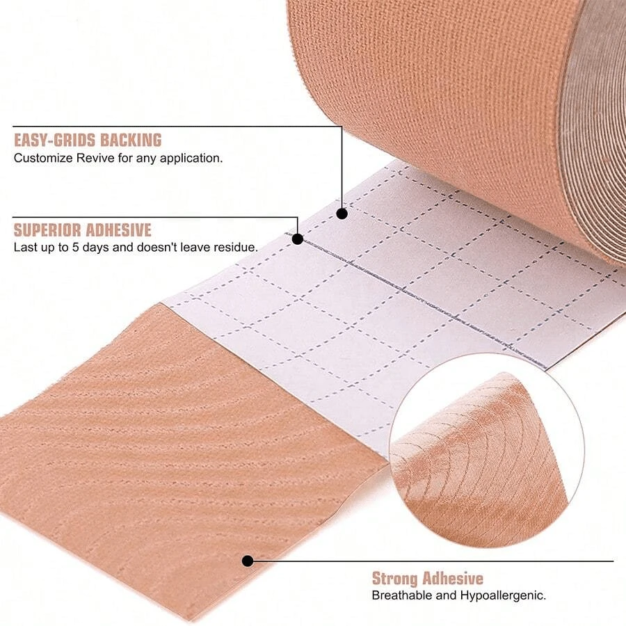 1 ROLL 5cmx5m Muscle Paste Kinesio Taping Elastic Tape Chest Paste Knee ...