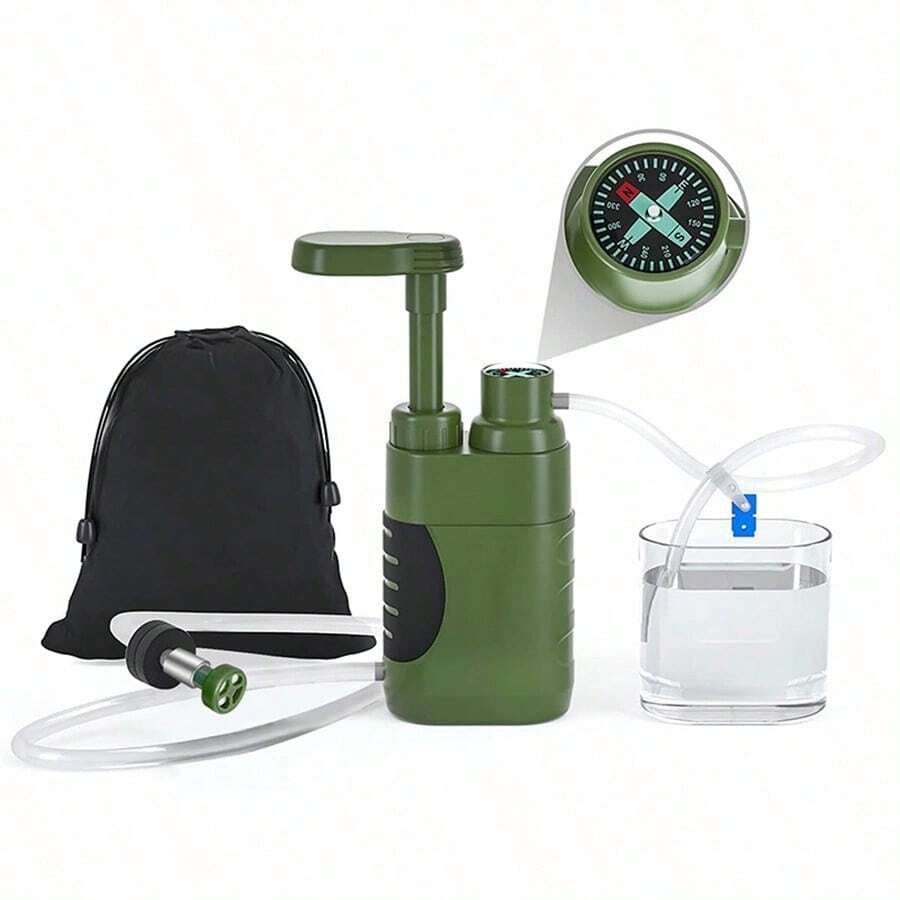 Outdoor Personal Single Soldier Water Purifier Camping Portable ...