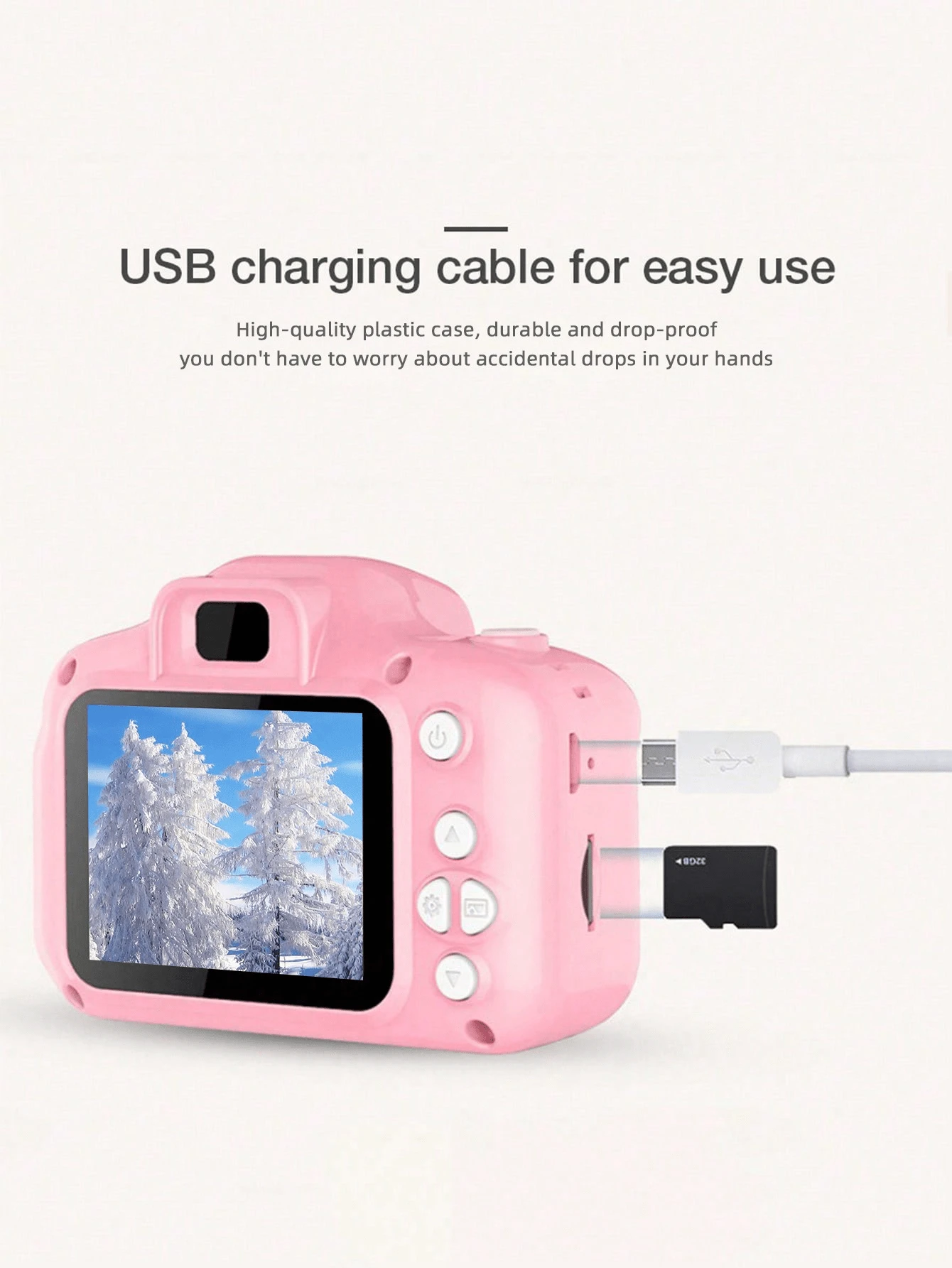 Pc Student Digital Camera, Rechargeable Camera With 2 Inch Screen ...