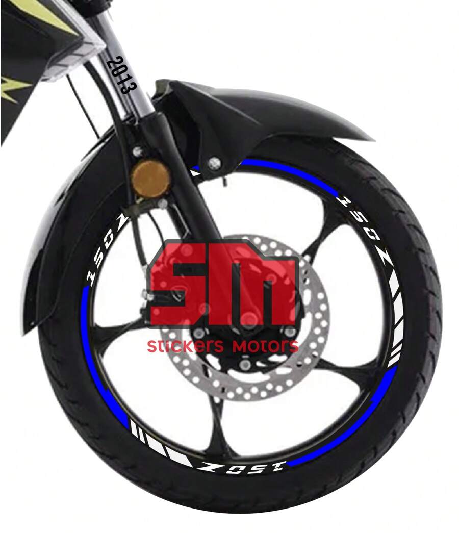 Stickers For Italika 150z, Stickers, Reflective For Motorcycle Rim ...