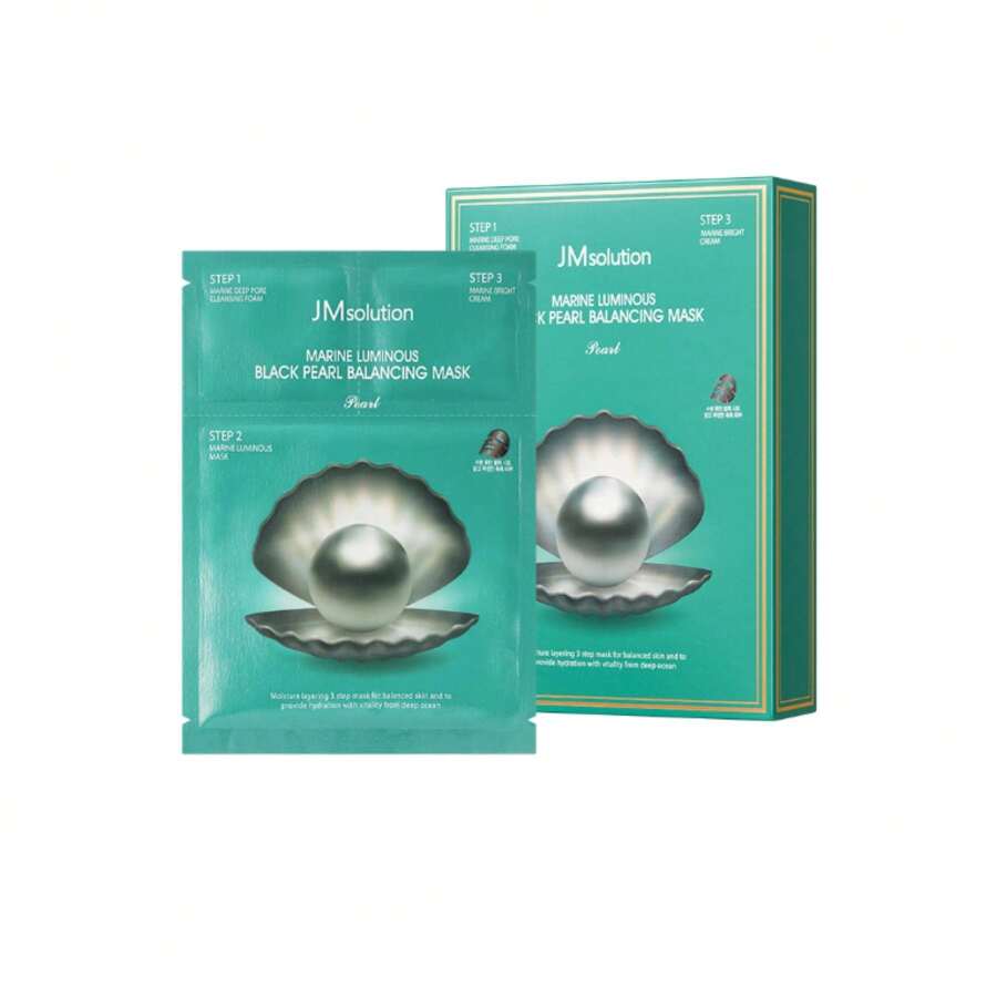 JMsolution Marine Luminous Pearl Mask -3STEP Intensive Care- Korean ...