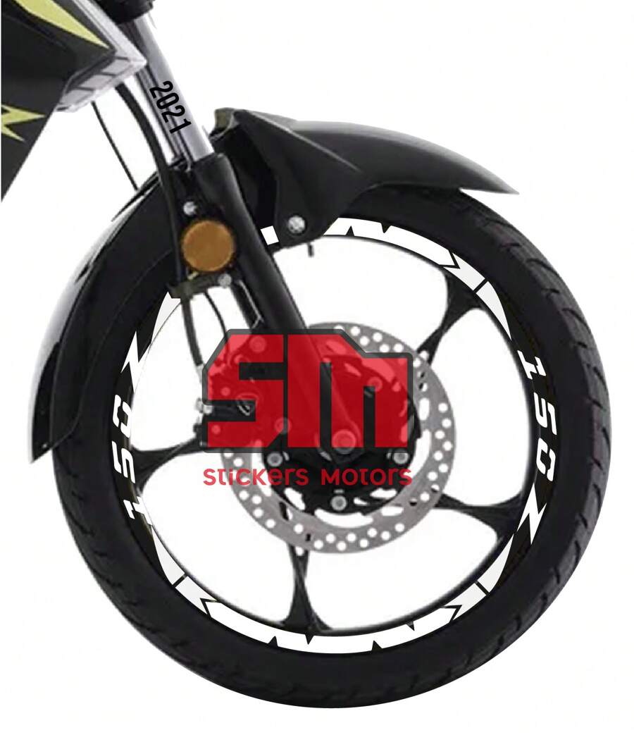 Stickers For Italika 150z, Stickers, Reflective For Motorcycle Rim ...