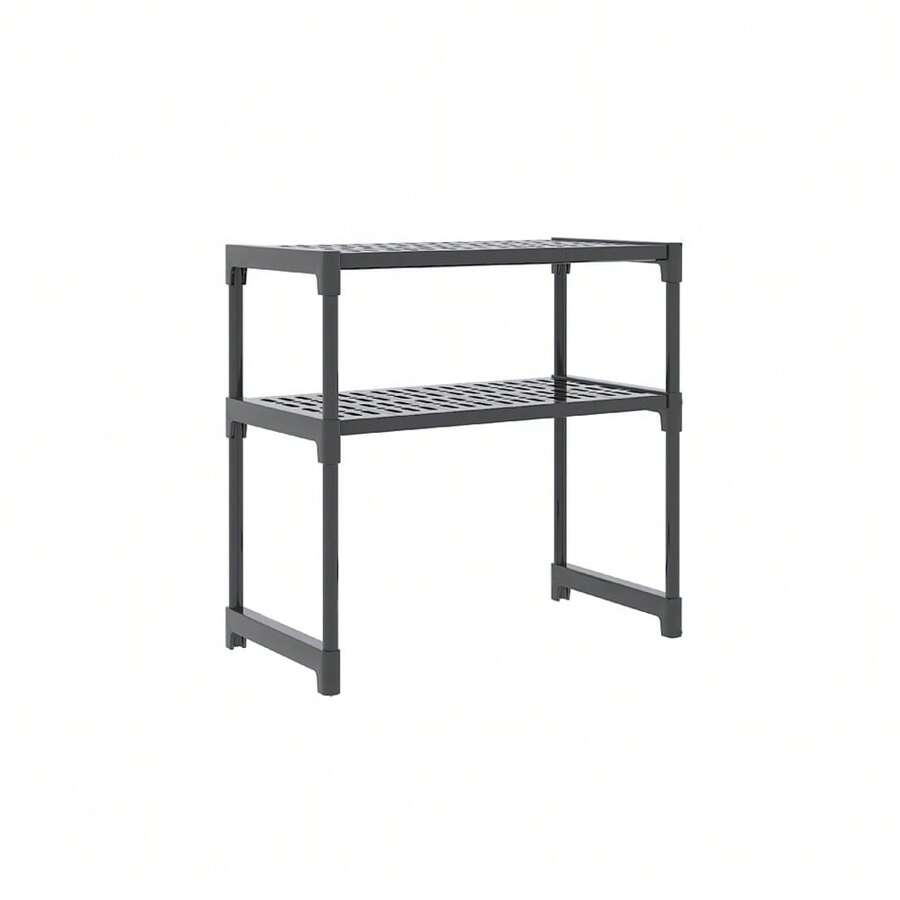 1pc Plastic Microwave Oven Rack Moisture And Rust Proof Kitchen