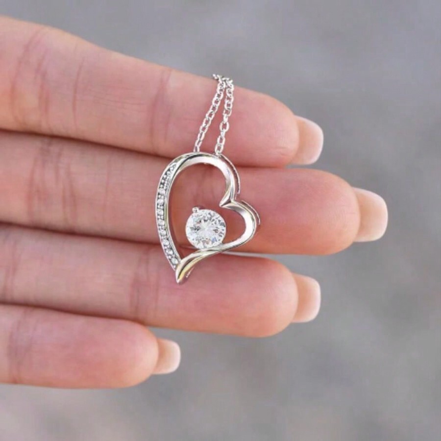 Colar Presente Para Minha Filha Amor De Mãe Com Mensagem E Caixa ...