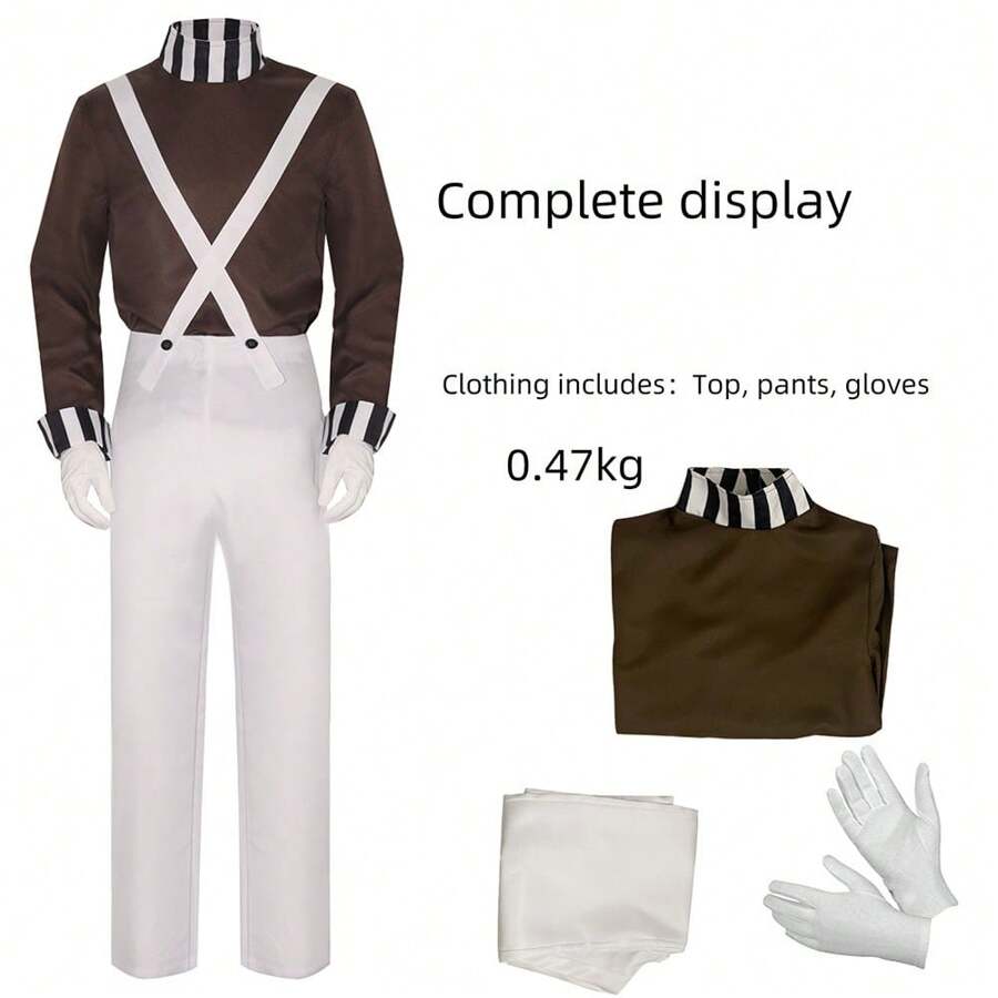 In Stock Oompa Loompa Role Play Chocolate Disguise Top And Pants ...