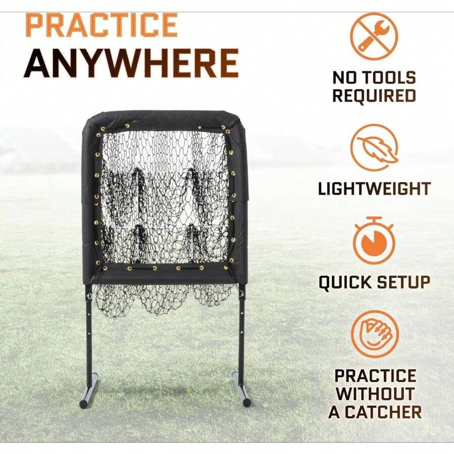 Pitching Net With Strike Zone | Baseball Pitching Trainer | Pitching ...