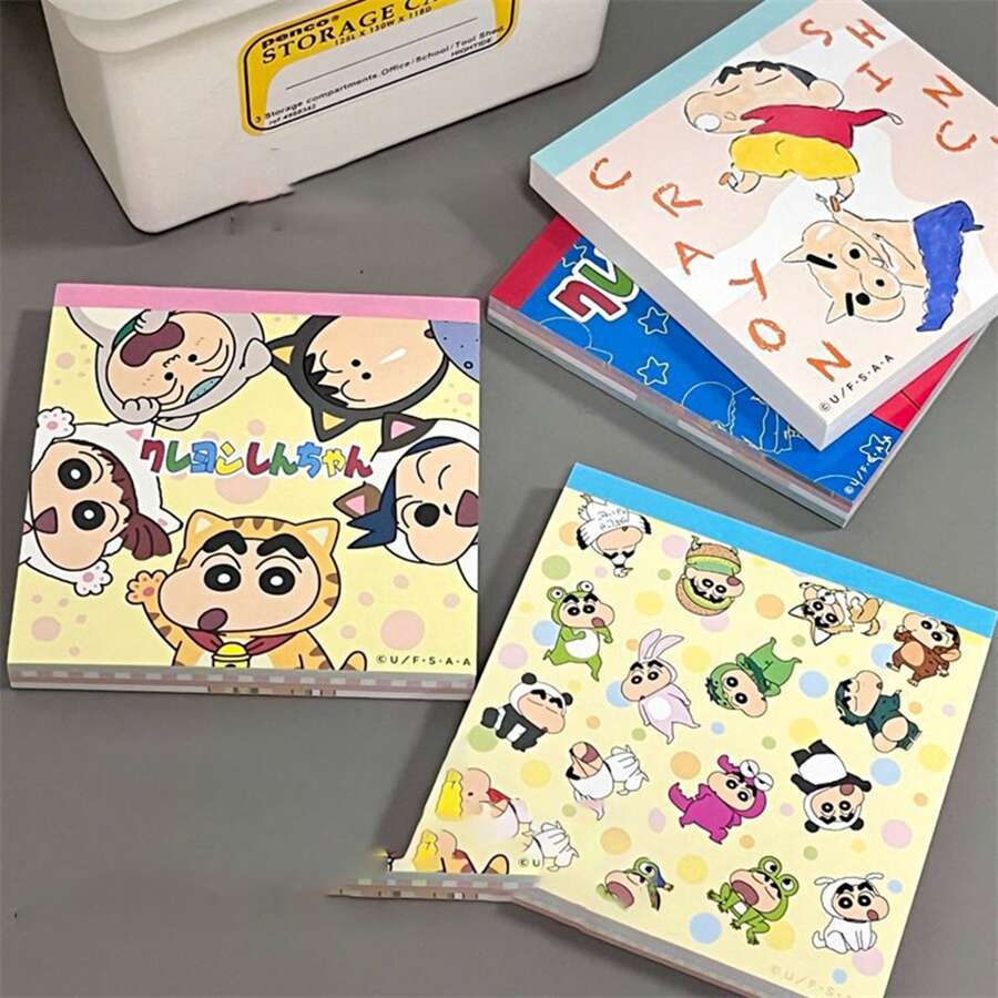 CRAYON SHINCHAN Crayon Shin Chan Pocket Memo Book Cute Girl Heart ...