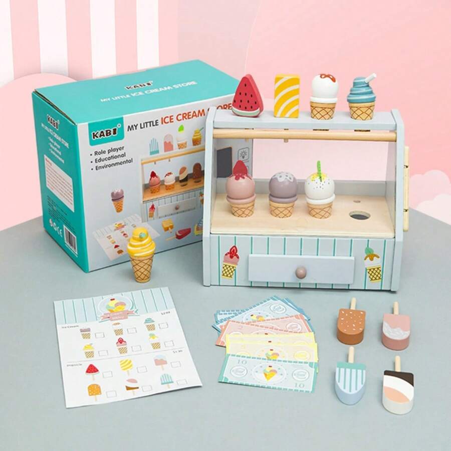 Toddler Educational Realistic Pretend Play Afternoon Tea Ice Cream ...