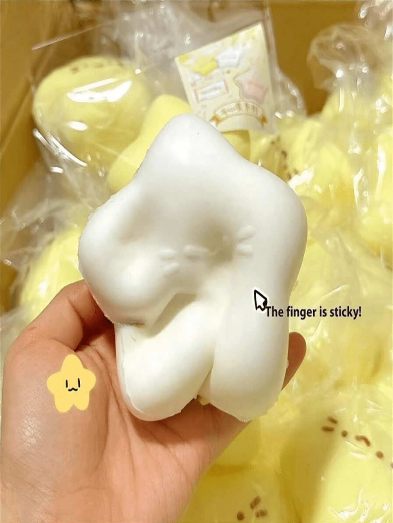 1pc/Soft Squishable 5-Pointed Star Squishy Toy With Slow Rebound, Cute ...