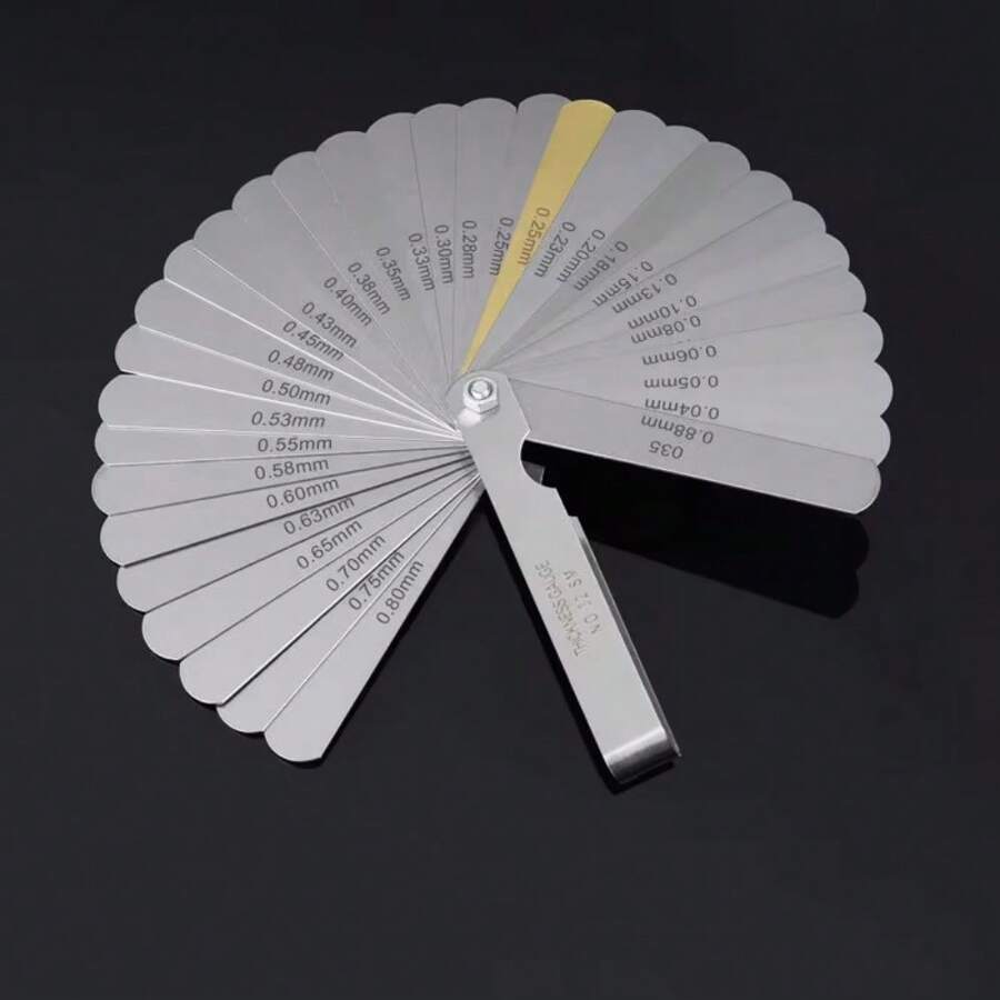1pc-32 Blades Feeler Gauge Metric Gap Filler Gauge 0.04-0.88mm ...