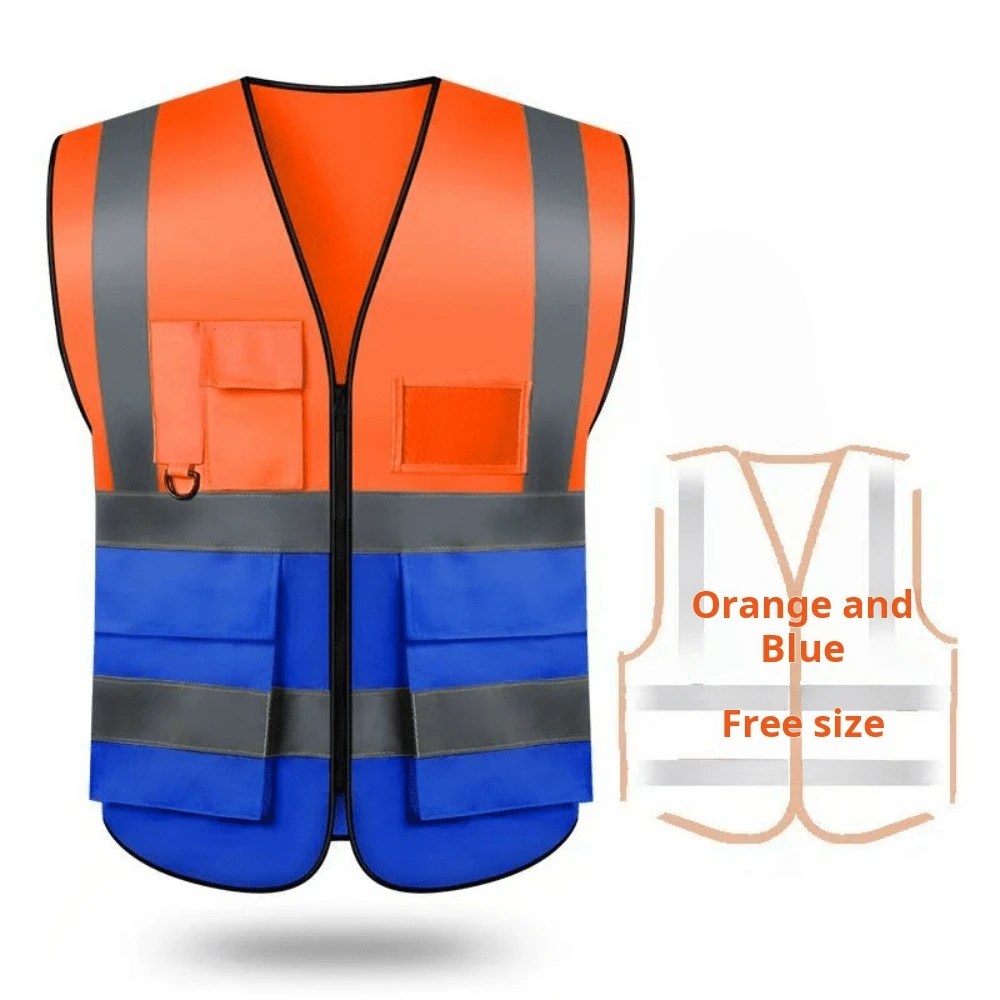 Reflective Safety Vest For Men And Women, High Visibility Vest With ...