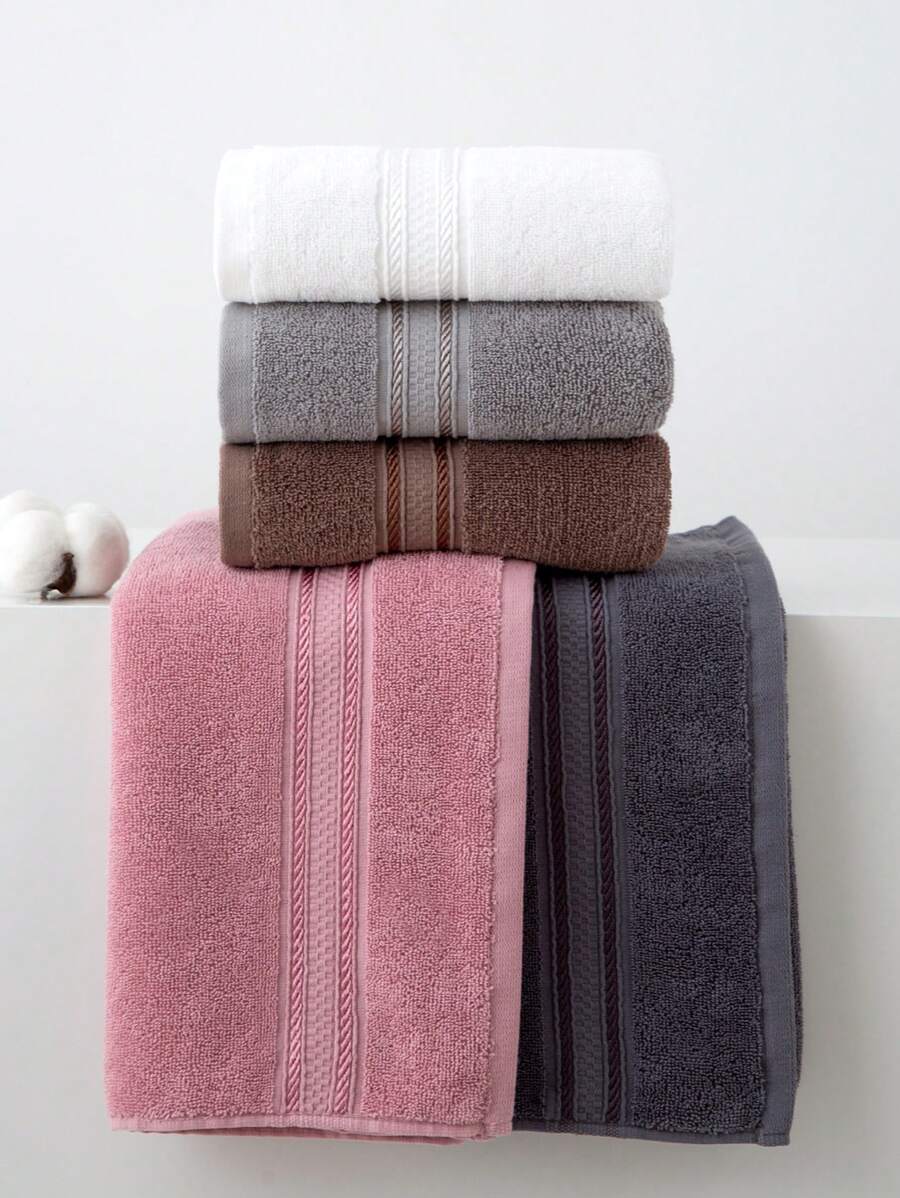 1/3/5/8 Pcs Towels, Rectangular 40*76cm, Multiple Colors, For Men ...