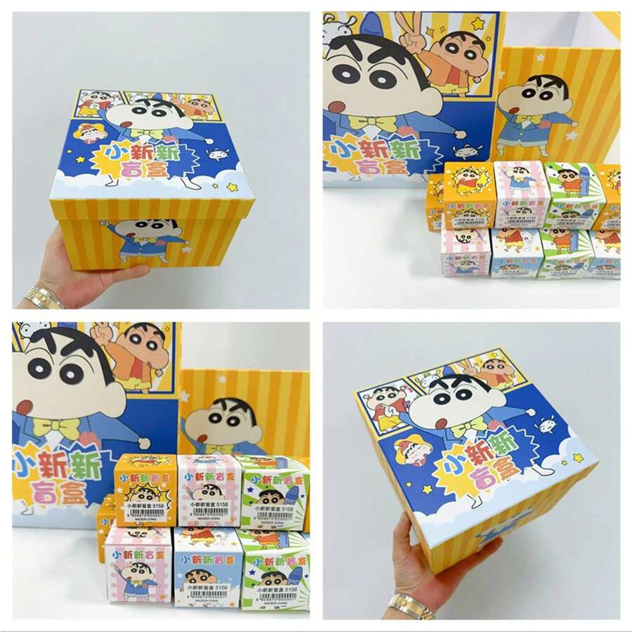 CRAYON SHINCHAN 2pcs Crayon Shin Chan Cute Series Blind Boxes, Multiple ...