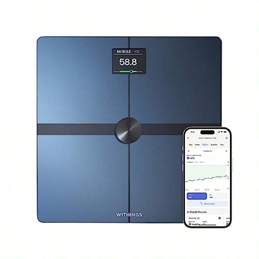 WITHINGS Body Smart Accurate Scale For Weight Fat Percentage Body ...