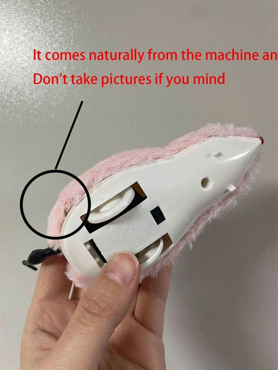 Clockwork Wind-Up Plush Mouse, Jumping And Wagging Tail Toy For Dogs ...