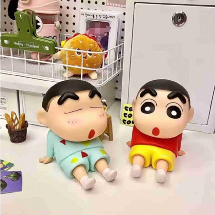 CRAYON SHINCHAN Crayon Shin-Chan Phone Holder Kawaii Anime Desktop ...