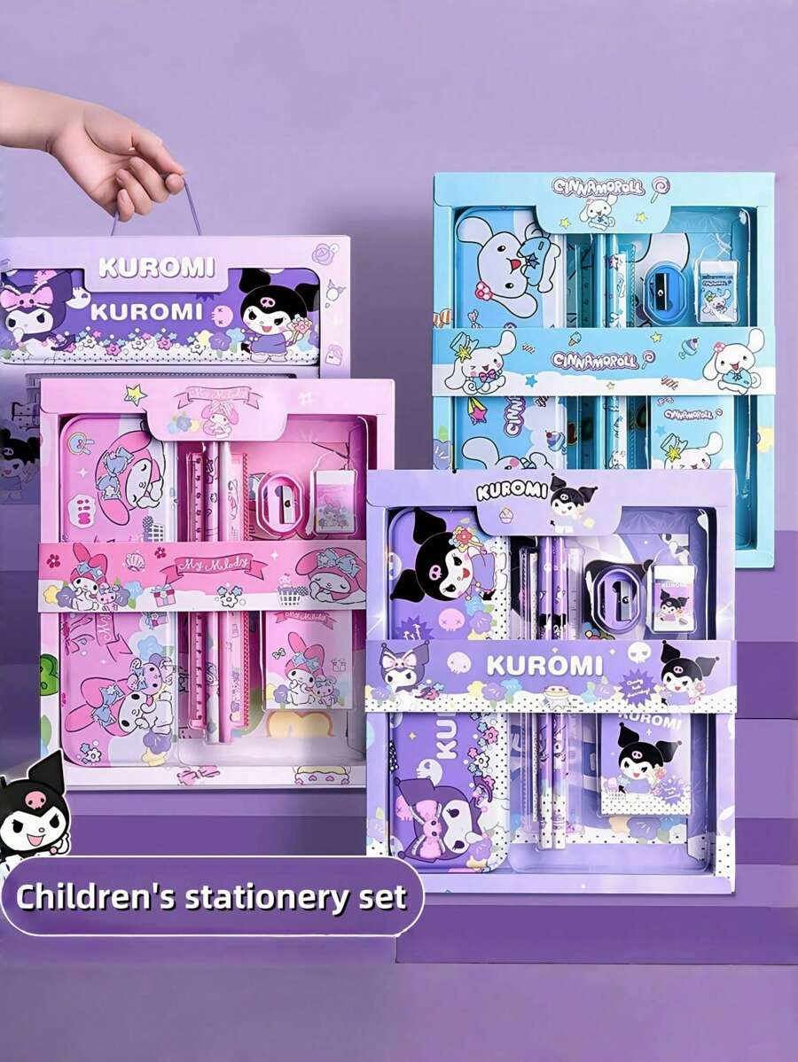 Sanrio Sanrio Stationery Gift Set voor jongens en meisjes, Kuromi ...