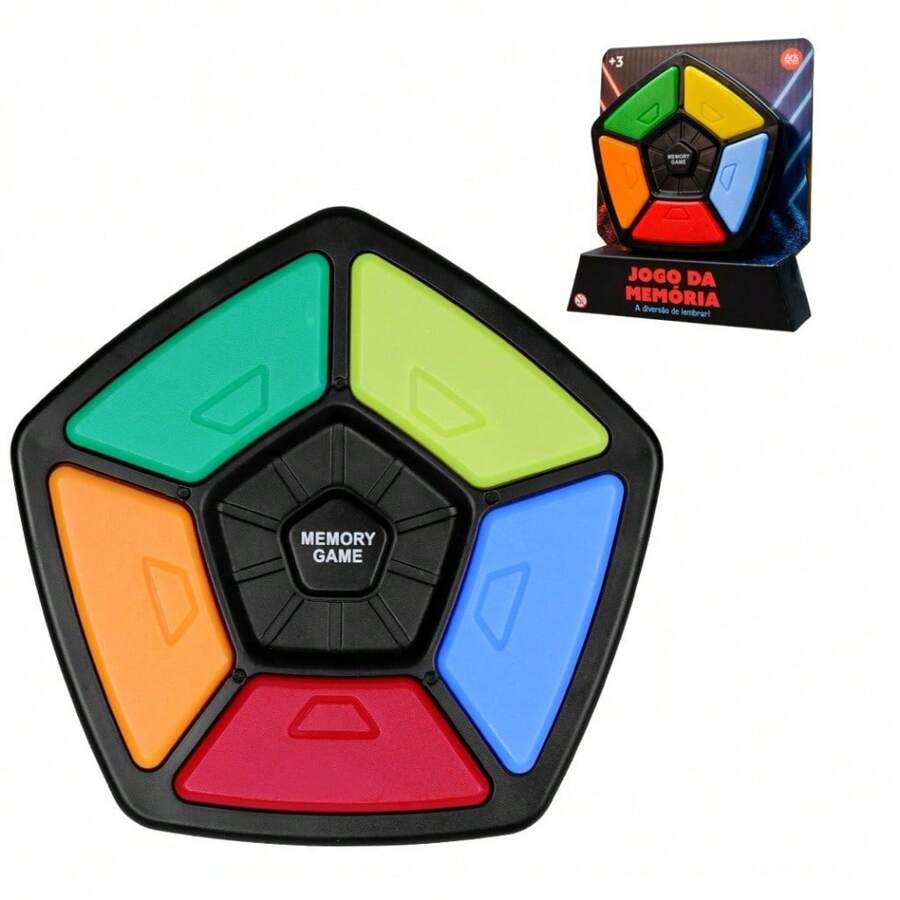 New Genius Memory Game With 5 Colors Light And Sound Battery Operated ...