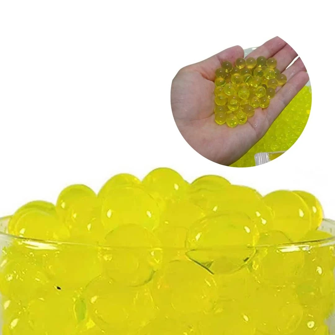 10 Kit Yellow Orbees Style Hydrogel Sphere Grows In Water Gel Pearls 8 ...