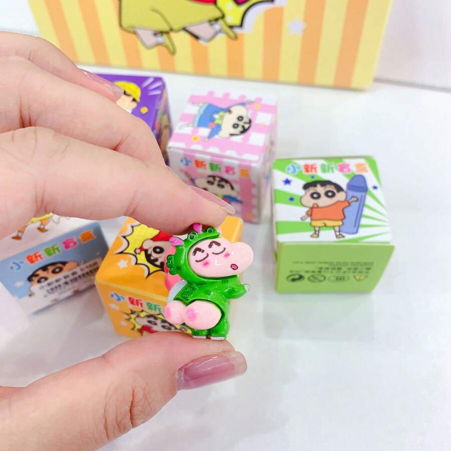 CRAYON SHINCHAN 2pcs Crayon Shin Chan Cute Series Blind Boxes, Multiple ...