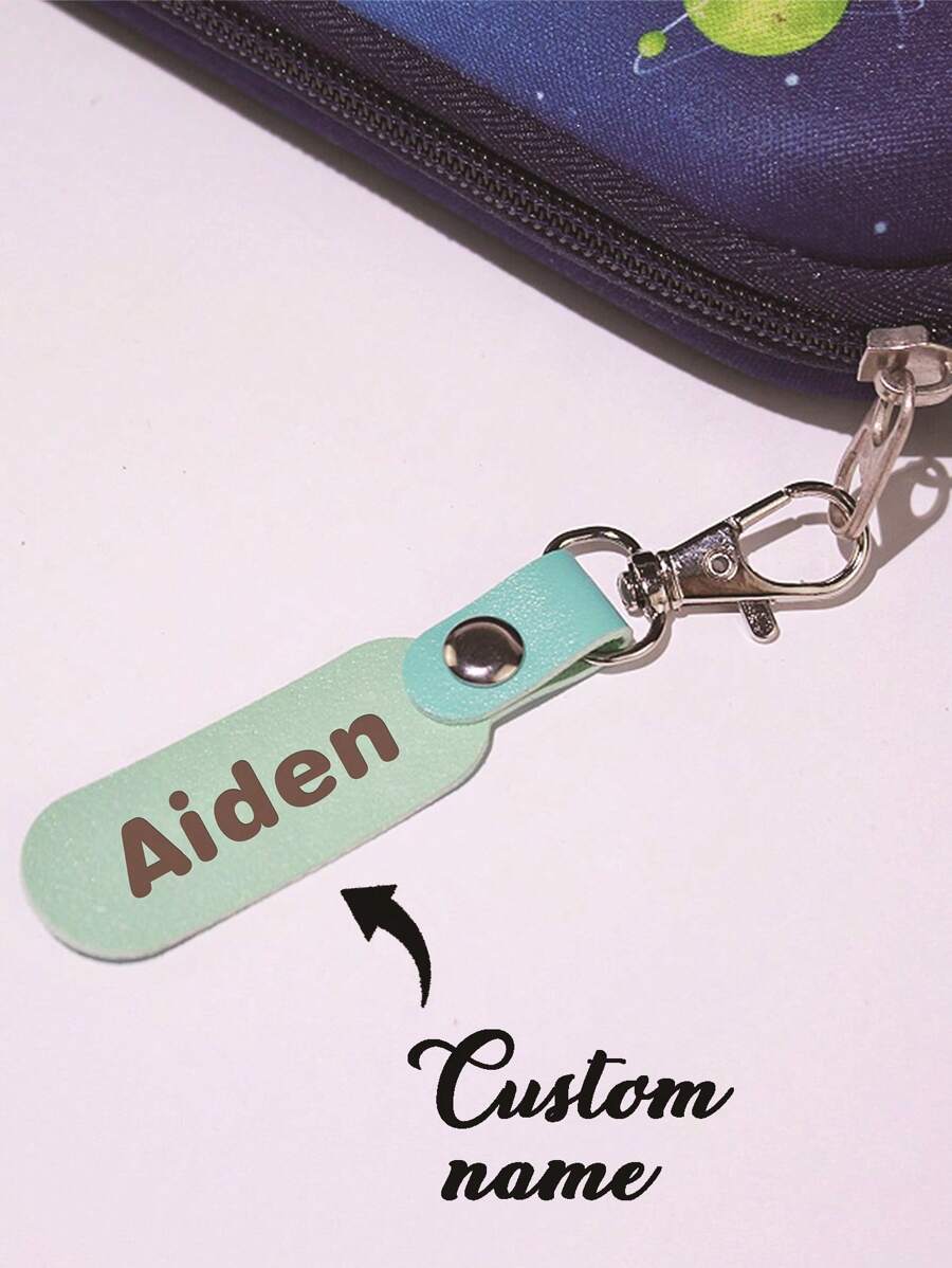 1pc, Custom Name Kids Key Chain, Personalised Key Chain With Name ...
