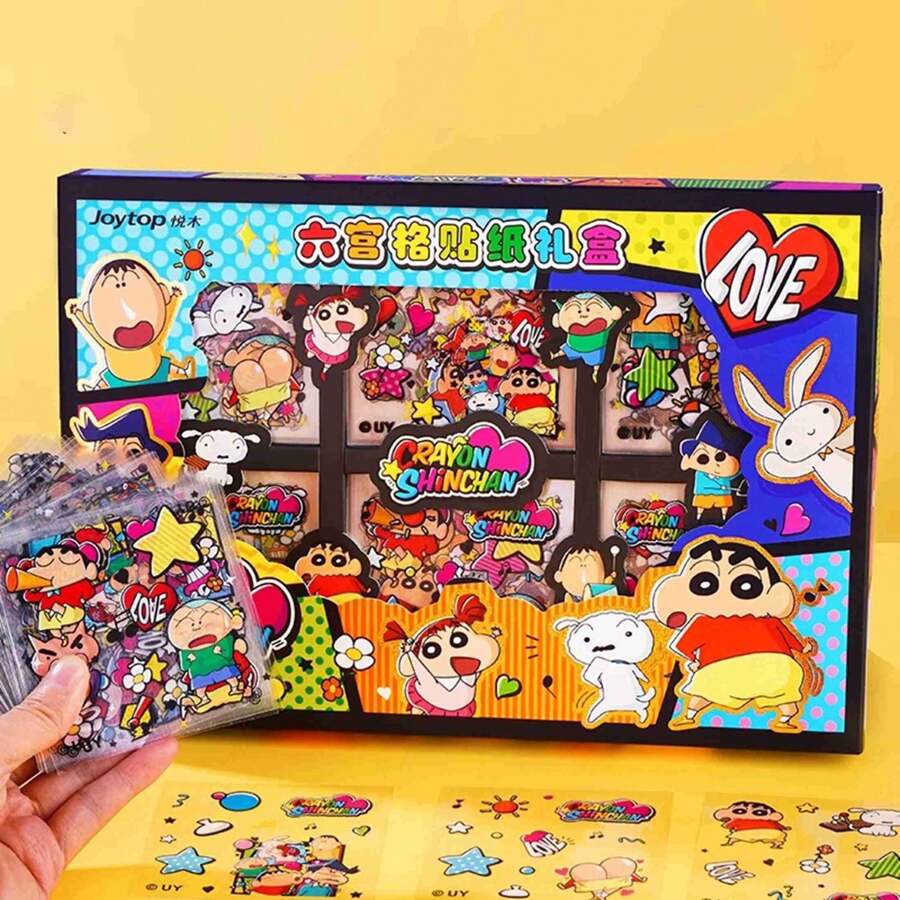 CRAYON SHINCHAN 60 Sheets/Set Crayon Shin Chan Manga Series - Six Grid ...